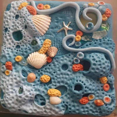 Tiny Textured Tiles, A Polymer Clay PDF Tutorial, Inchie Tiles - Etsy