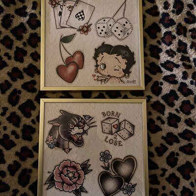 Betty Boop Flash Print - Etsy