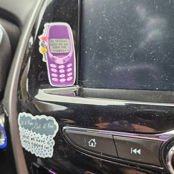 Purple Coneflower Summer Flower Waterproof Vinyl Kindle Sticker - Etsy