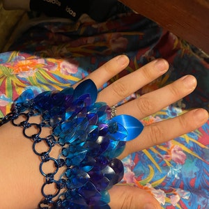 Mermaid Scale Hand Armor Astral Aura - Etsy