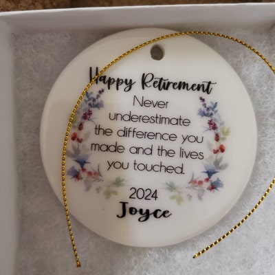 Personalized Funny Retirement Gift for Women, Not My Problem Anymore ...