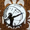 Artemis Goddess of Hunting Enamel Pin – Greek Mythology Collection ...