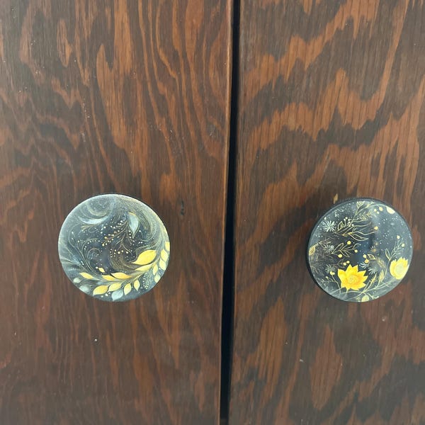 Blue Sand Dollars Cabinet and Drawer Knobs, Set of 8 Coastal Watercolor Drawer Knobs and Pulls ...