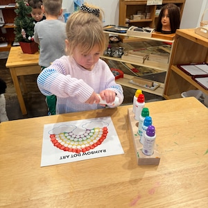 Do a Dot Donut Color Printable. Dot Marker Printable. Pom Pom Activity ...