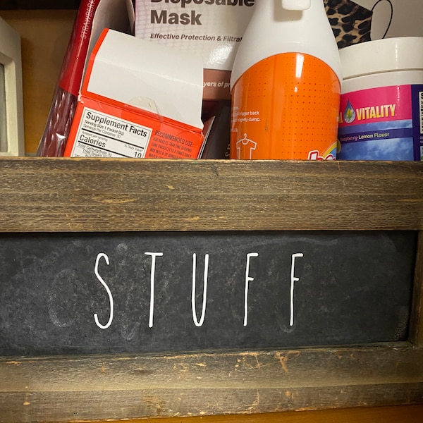 Rae Dunn Inspired Alphabet Letters--farmhouse Style Labels--make Your ...