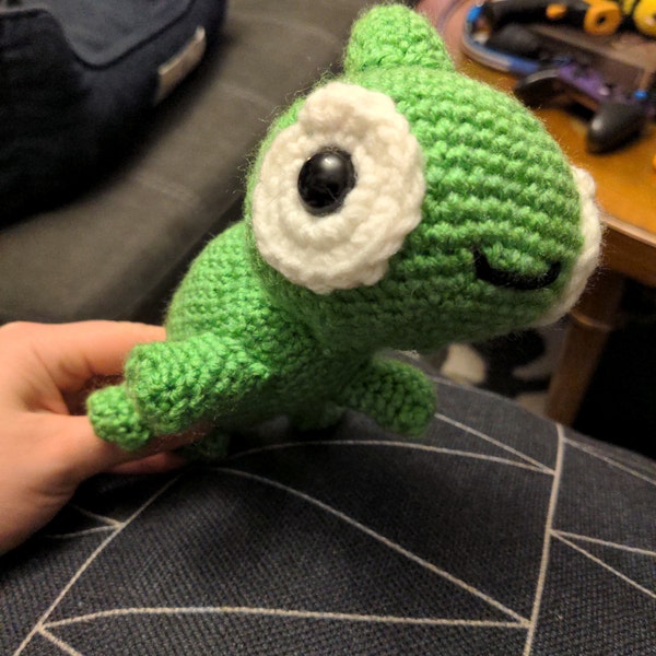 Dax the Dinosaur, PATTERN ONLY, Crochet Pattern, Amigurumi Pattern - Etsy