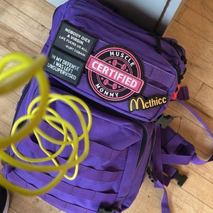 OSHT Funny PVC Morale Patch - Etsy