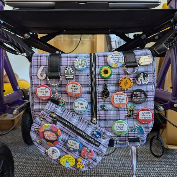 ADHD Badge Set | INCLUDES 6 Badges | Badge Packs - ADHD Gift - Etsy