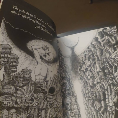 Knock Knock Horror Zine Inferno Edition. Horror Comic, Art Zine, Horror ...