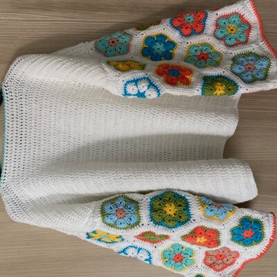 Crochet Pattern, Crochet White Lace Sweater PDF Pattern instant ...