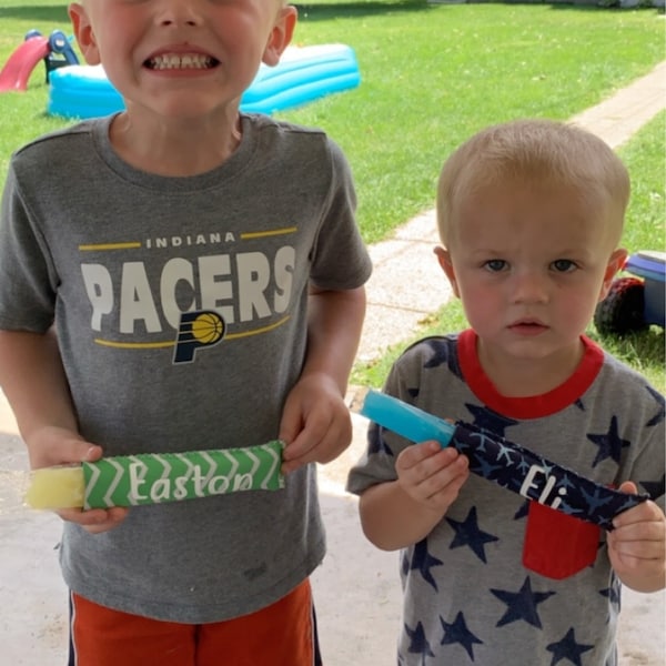 Popsicle Holder * Neoprene Popsicle Cover for Kids and Parties * Summer ...