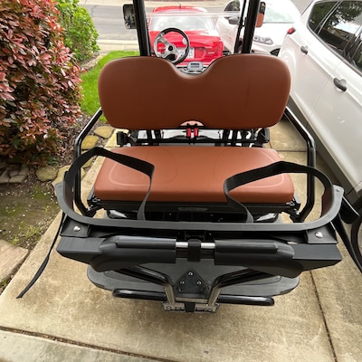 Star Ev Golf Cart Golf Bag Holder Attachment, Easily Removable, No ...