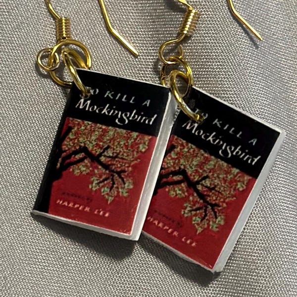 Custom Miniature Book Necklace, Customized Mini Book Necklace, Choose ...