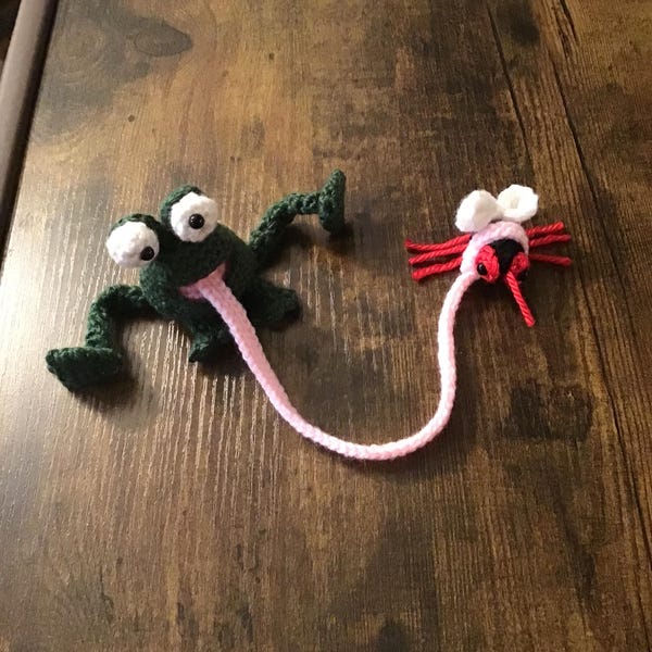 Amigurumi Pattern - Ted the Toad Bookmark - English Version - Etsy