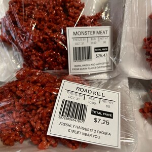 Printable Fake Meat Labels Halloween Prank, Funny Fake Food Labels ...