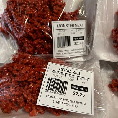 Printable Fake Meat Labels Halloween Prank, Funny Fake Food Labels ...