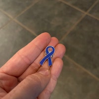 Burgundy Ribbon Pins for Multiple Myeloma, Meningitis, Sickle Cell ...