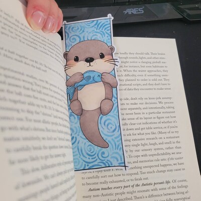 Seal Bookmarks Illustrated Bookmarks Sea Lion Bookmarks Cosy Bookmarks ...