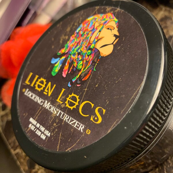 Lion Locs Hair Locking Organic Retwist & Moisturizer Gel for Dreadlock ...