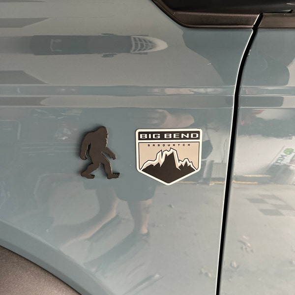 Sasquatch Emblems 2" Tall - Pair - Etsy