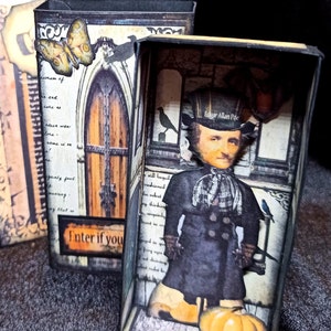 Printable Pumpkin Halloween Paper Dolls Downloads Fronts and | Etsy