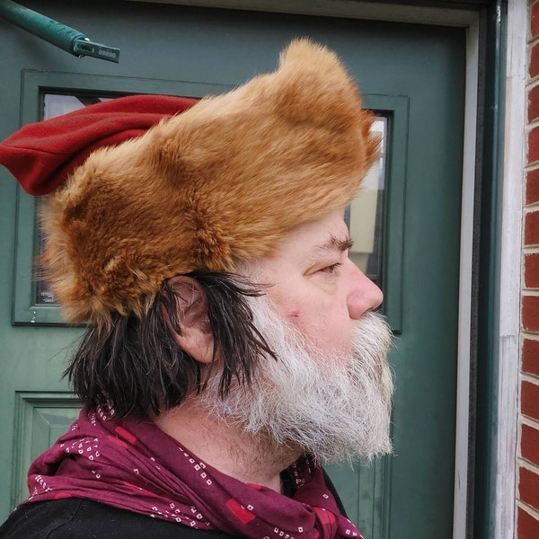 Wool Kolpak Hat, High Cap With a Slit Fur, 17th Century Poland, Hungary ...