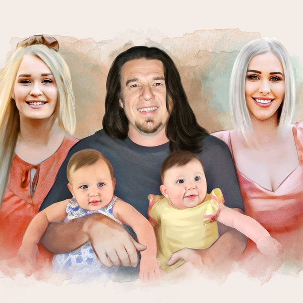 Merge Family Photos, Add Person to Photo, Custom Memorial Gift ...