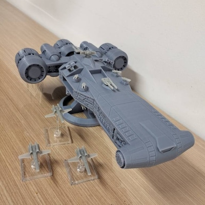 Broad Sword and the Flint razor Crest Custom not Painted - Etsy