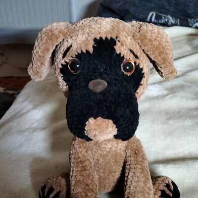 Boxer Crochet Pattern, Crochet Boxer, Boxer, Crochet Pattern, Amigurumi ...