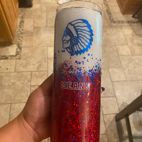 Team Spirit Personalized High School Mascot Tumbler Cup, Elementary ...