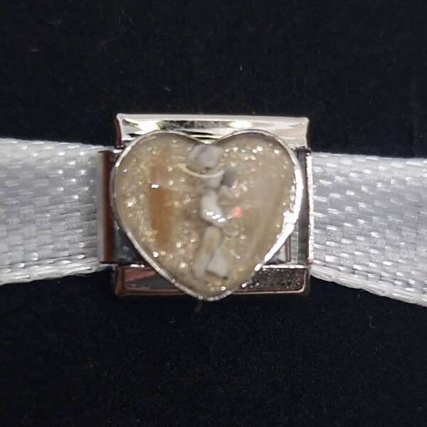 Mat 9mm Italian 18 Charm Starter Base Bracelet Links Fits All Design ...