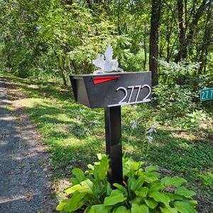 Mermaid Mailbox Flag, Metal Mermaid With Starfish, Listing is the ...