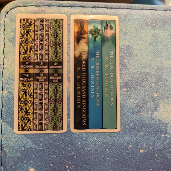 Custom Book Series Sticker - Vinyl Stickers - Waterproof Weather Proof ...