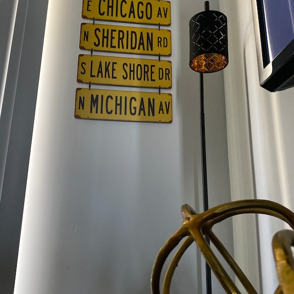 Vintage Chicago Street Signs - Etsy
