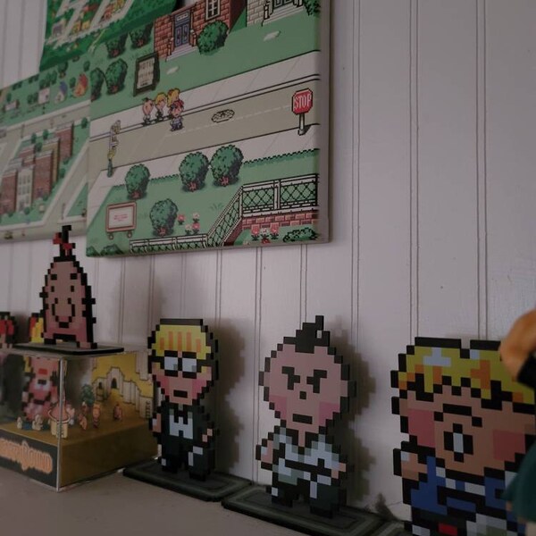 Earthbound Sprites - Super Nintendo Inspired - Etsy