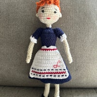 PDF CROCHET PATTERN Lucy Doll // Amigurumi // I Love Lucy Crochet ...