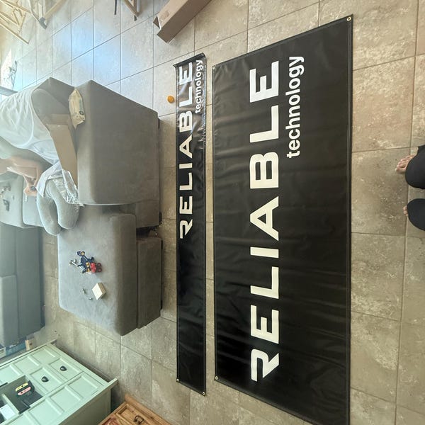 3-piece Custom Value Craft Show Package, Front 1x9 Banner, Back 3x8 ...