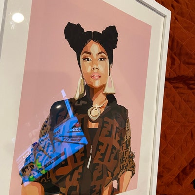 Solange Poster Art Print Portrait Print Celebrity Print - Etsy