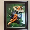 Cart Sale ELVGREN JEEPERS PEEPERS Pin-up Art Deco Bathroom Tub Calendar Pinup 40s 12x18 Limited ...