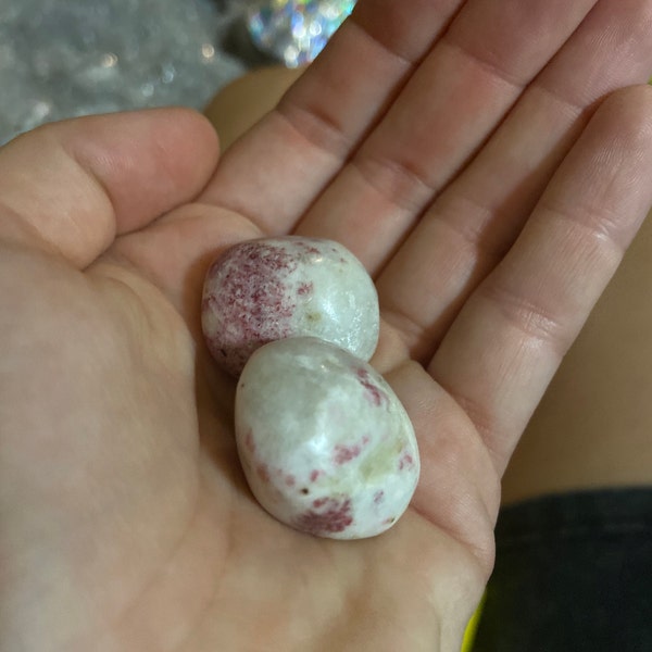 Tumbled Cinnabrite, Rare Cinnabar, in Quartz Matrix, Full Moon Charged ...