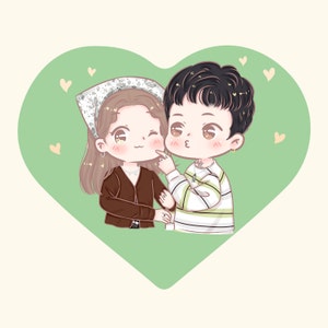 Custom Cute Chibi Portrait Commission Personalized Anime - Etsy