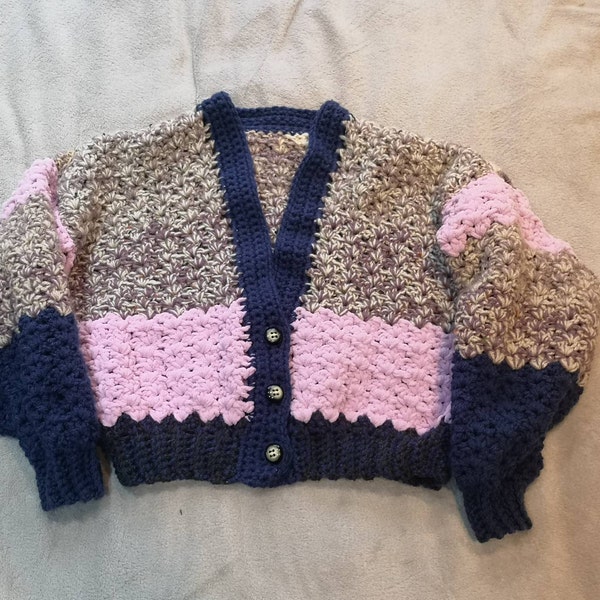 Crochet Pattern-addison Crochet Cardigan Pattern Pdf-women Crochet ...