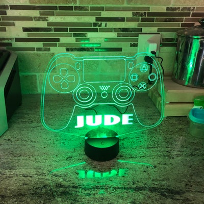 Video Game Controller Console Controller Gaming Room Night Light up ...