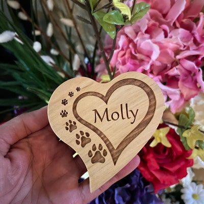 Small Wooden Box, Pet Fur Keepsake Box, Dog Parent Gift - Etsy