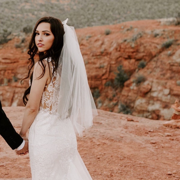 Green Wedding Veil, Emerald Bridal Veil, Cathedral Veil, Plain Veil ...