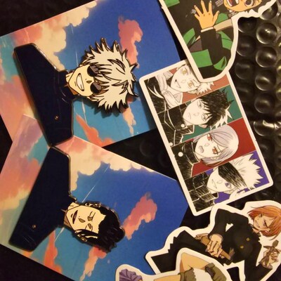 Anime 3D Motion Sticker - Etsy