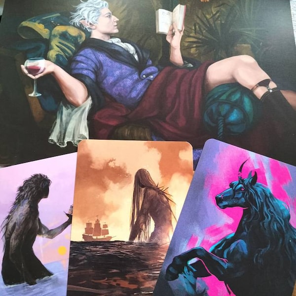 Critical Role Caduceus Butterfly Art Print in Medium A4, for Mighty ...