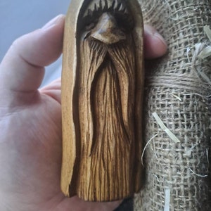 Statuette of Yarilo. Slavic God of Spring and Fertility. Handmade. Wood ...