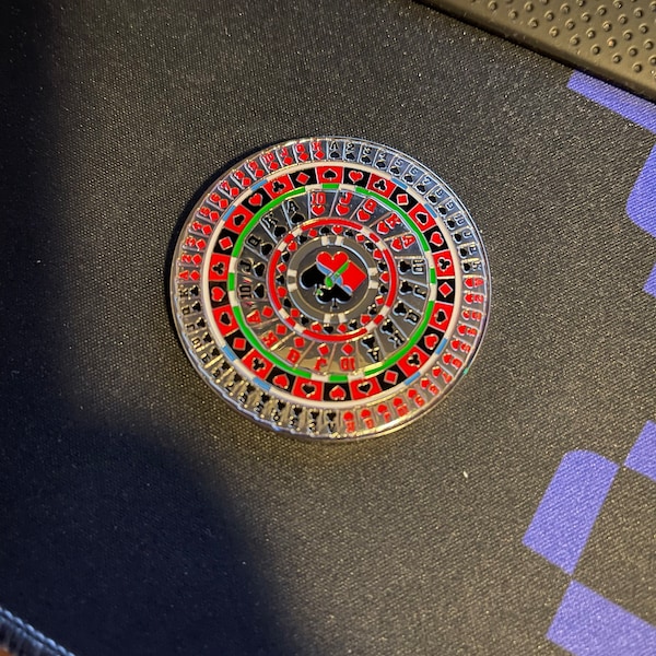 Triple Horseshoe Spinner Card Guard Poker Hand Protector Metal New ...