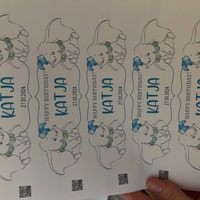 Instant Download Dalmatians Favor Tags Printable Dalmatians Gift Tags ...